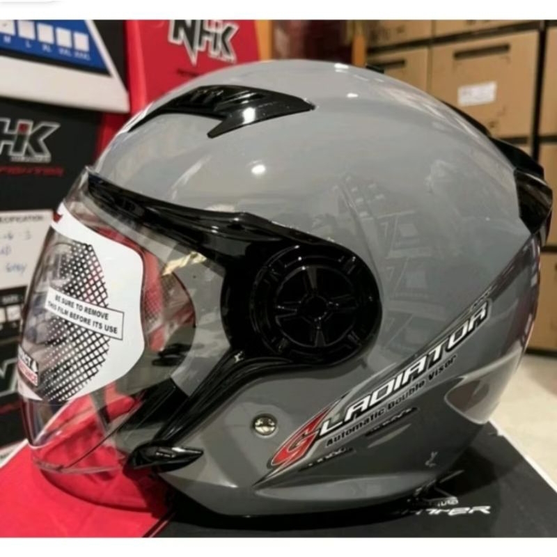 Jual HELM NHK GLADIATOR FULL WARNA ORIGINAL PRODUK | Shopee Indonesia