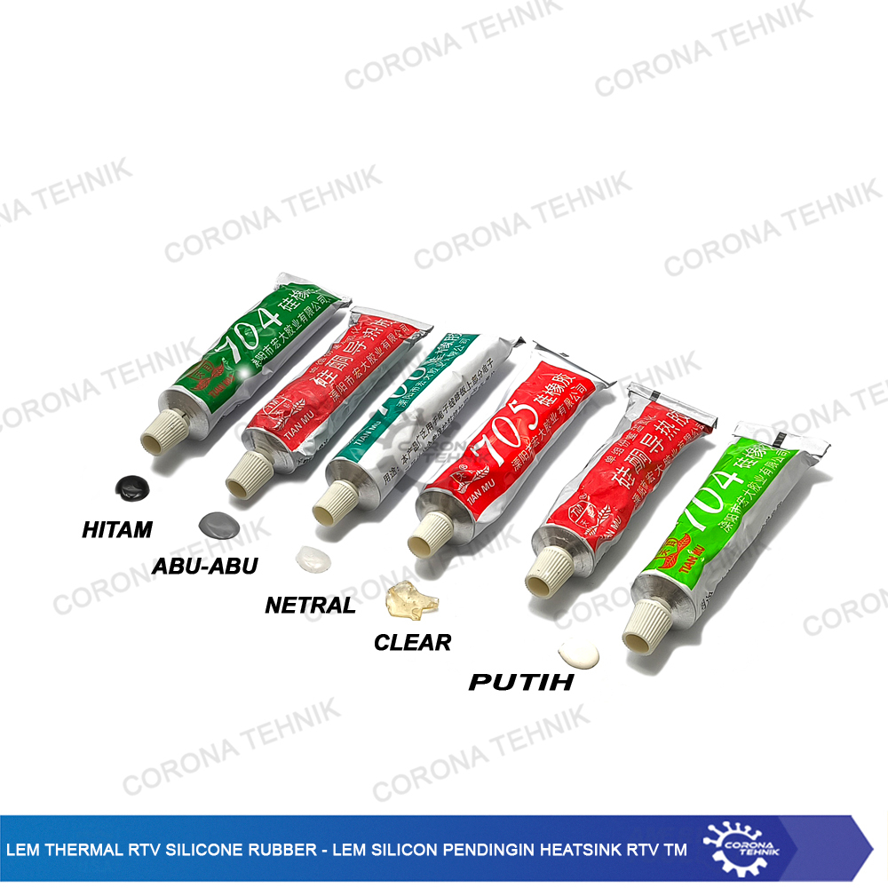 Jual Lem Thermal RTV Silicone Rubber - Lem Silicon Pendingin Heatsink ...