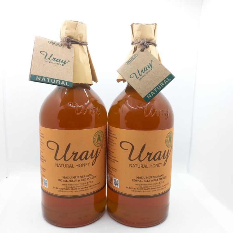 Jual Madu Uray Botol Besar 875gr Uray Natural Honey Madu Asli Murni ...