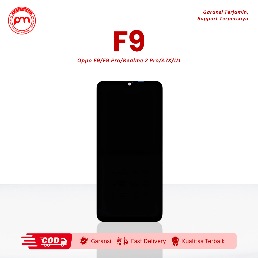 Jual LCD Oppo F9/F9 Pro/Realme 2 Pro/A7X/U1 Fullset LCD Touchscreen ...