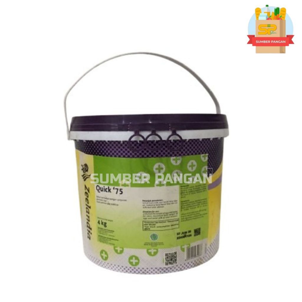 Jual ZEELANDIA QUICK '75 4KG / STABILIZERS 4KG | Shopee Indonesia