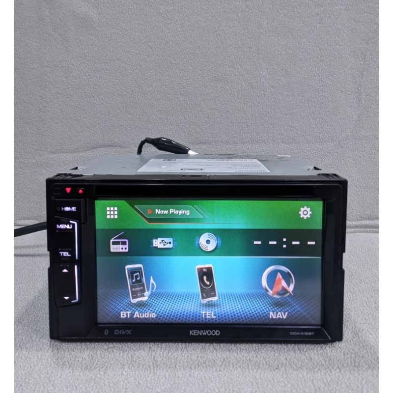 Jual head unit double din merk Kenwood DDX-418-BT | Shopee Indonesia