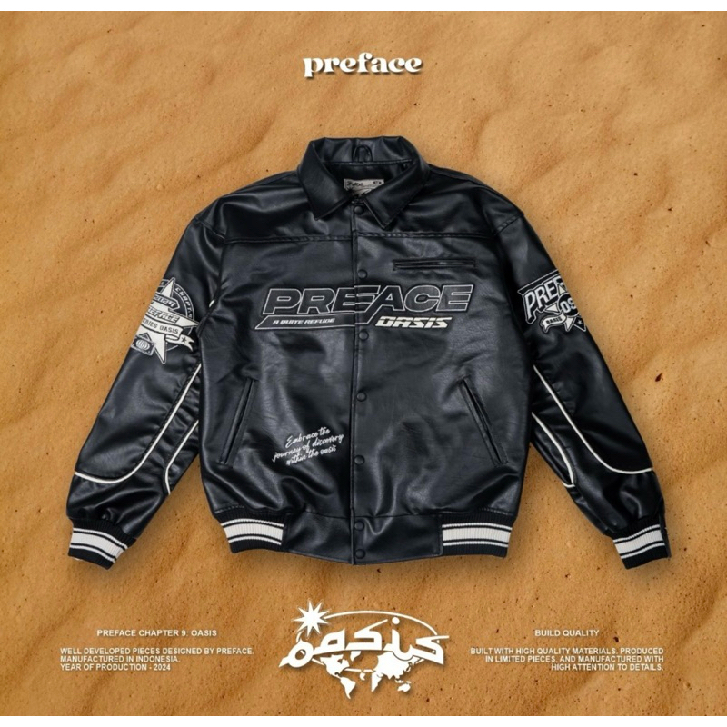 Jual JACKET PREFACE VARSITY OASIS | Shopee Indonesia