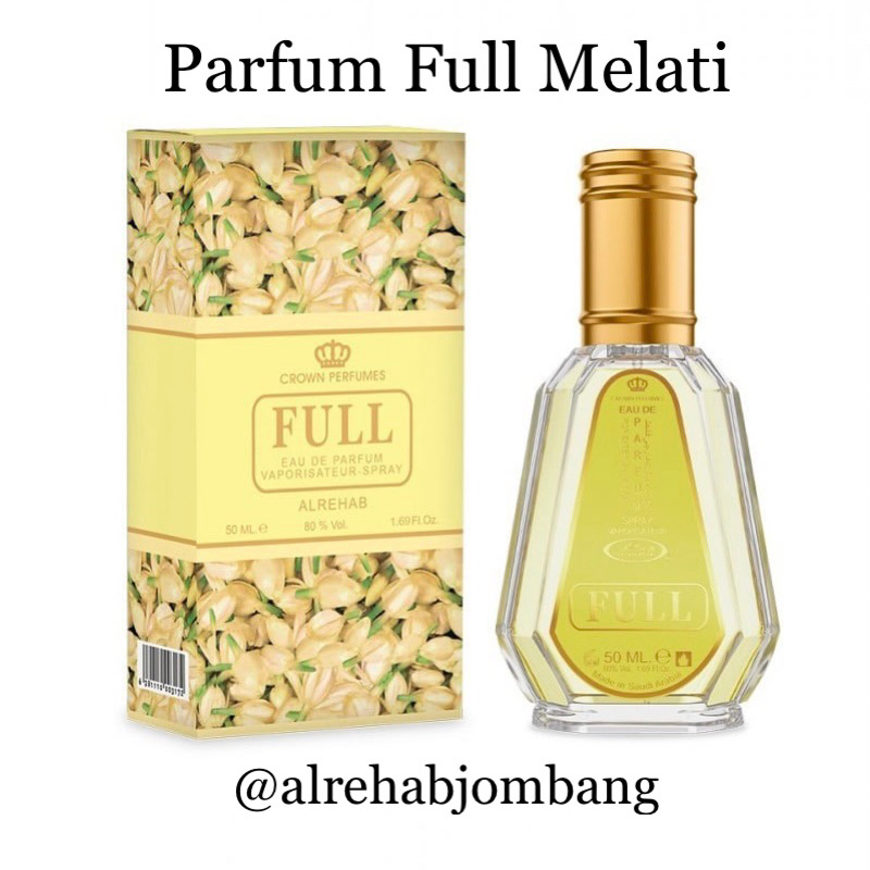 Jual Parfum Melati Al Rehab Full 50ml Original Arab Saudi | Shopee ...