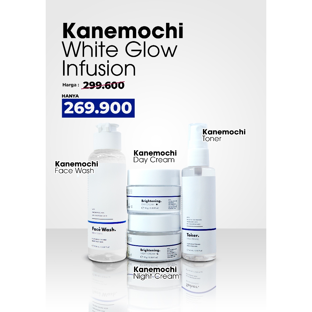 Jual KANEMOCHI CARE SKINCARE - WHITE GLOW INFUSION 60ML - SKINCARE ...