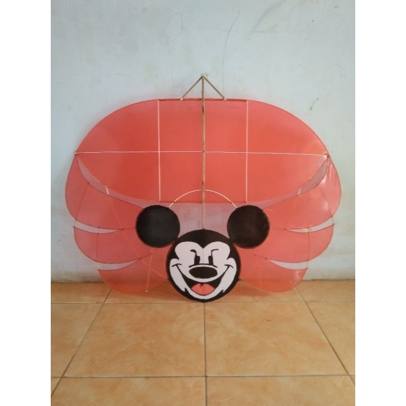 Jual layangan ram raman mikey mouse mini ukuran 90 cm | Shopee Indonesia