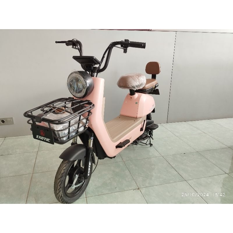 Jual sepeda listrik exotic Ev927 500watt murah | Shopee Indonesia