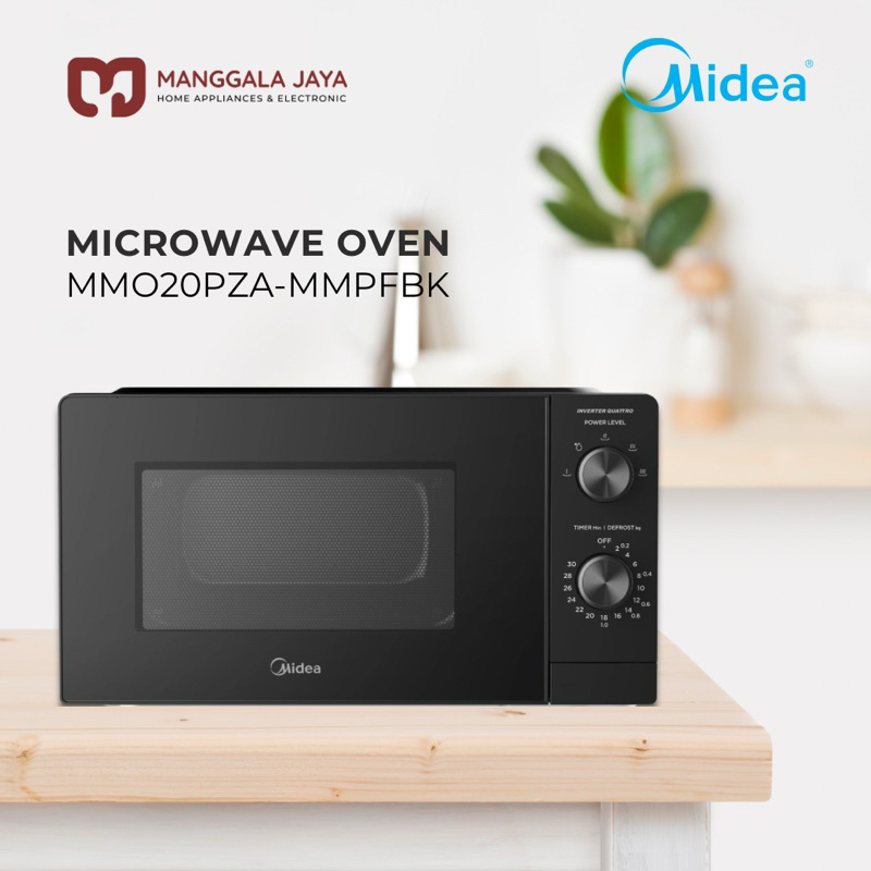 Jual Midea Microwave Oven 20 Liter Low Watt MMO20PZA-MMPFBK | Shopee ...