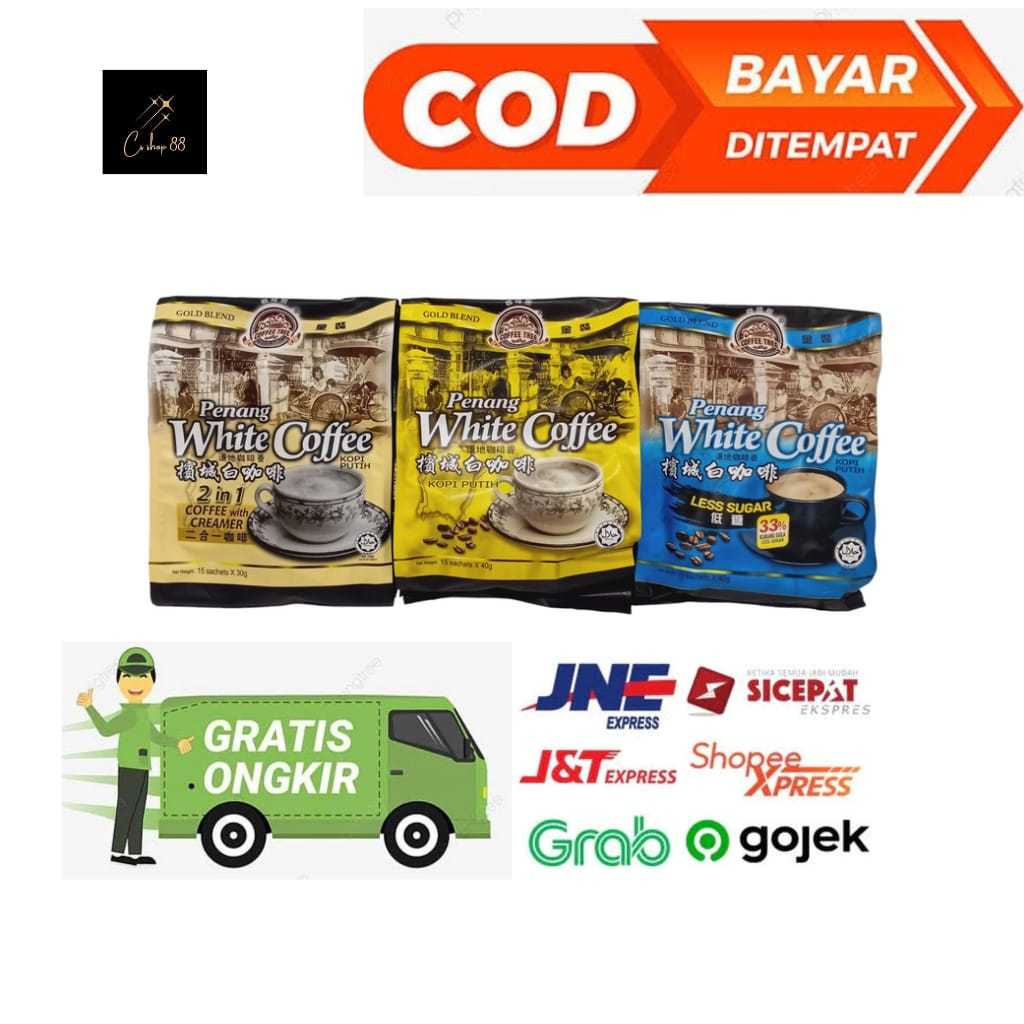 Jual Coffee Tree Penang White Coffee Kopi Penang Tree White Coffee Kopi ...