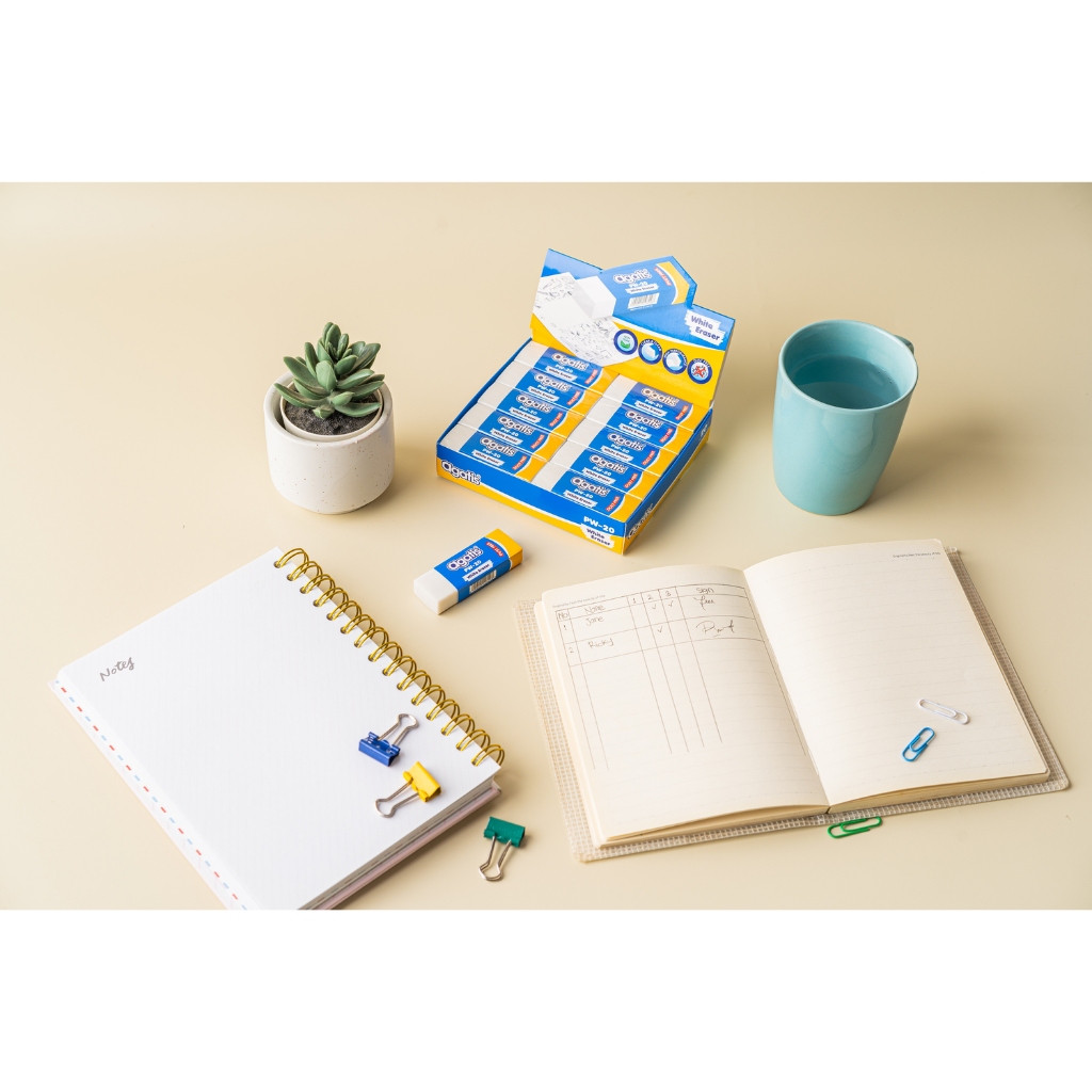 Jual Agatis Stationery - Penghapus Pensil Besar 1 Pack isi 20 pcs ...