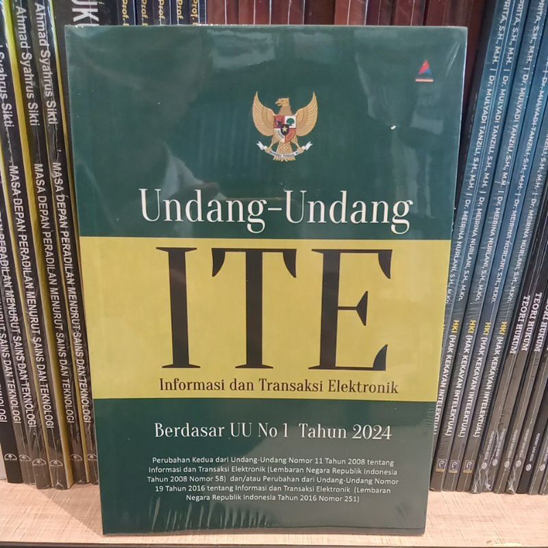 Jual Undang-undang ITE berdasarkan UU No.1 Tahun 2024 | Shopee Indonesia