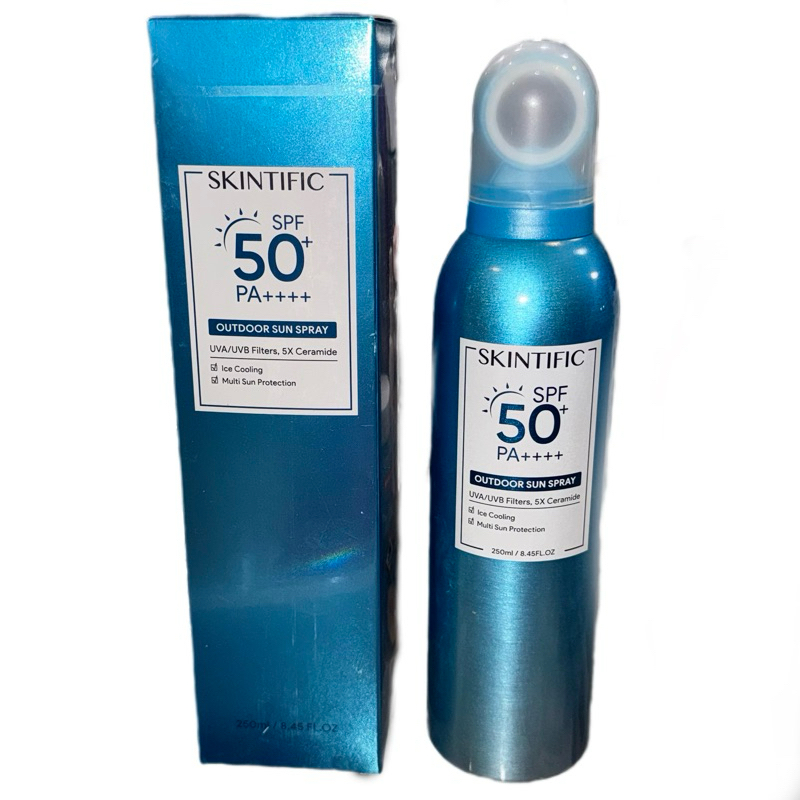 Jual [new] SKINTIFIC Outdoor Sunscreen Spray SPF 50+ PA++++ Ice Cooling ...