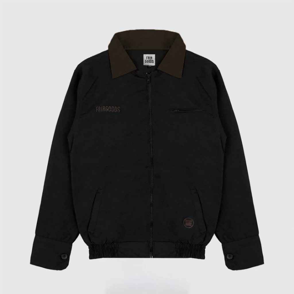 Jual Fairgoods Work Jacket Hart Black | Shopee Indonesia