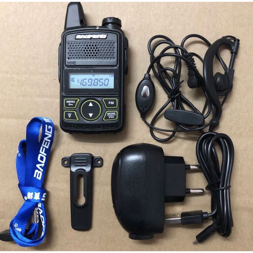 Jual HT WALKIE TALKIE Mini T1 single band UHF 20 Channel Garansi 1 ...