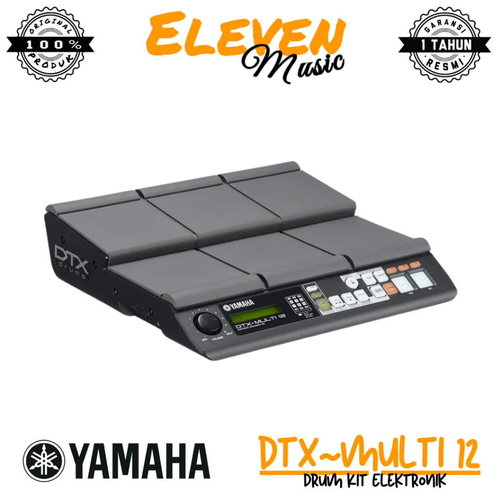 Jual Yamaha DTX MULTI 12 Electronic Percussion Pad Original Yamaha DTX ...