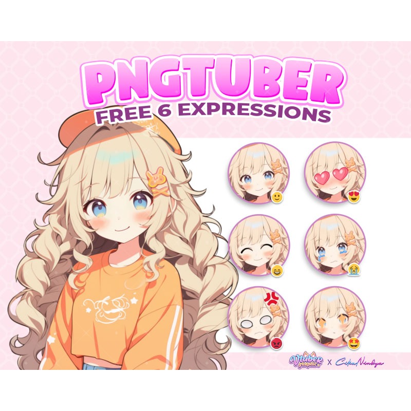 Jual PNG Tuber | Avatar Streaming Kretif Siap Pakai Cocok untuk Twitch ...