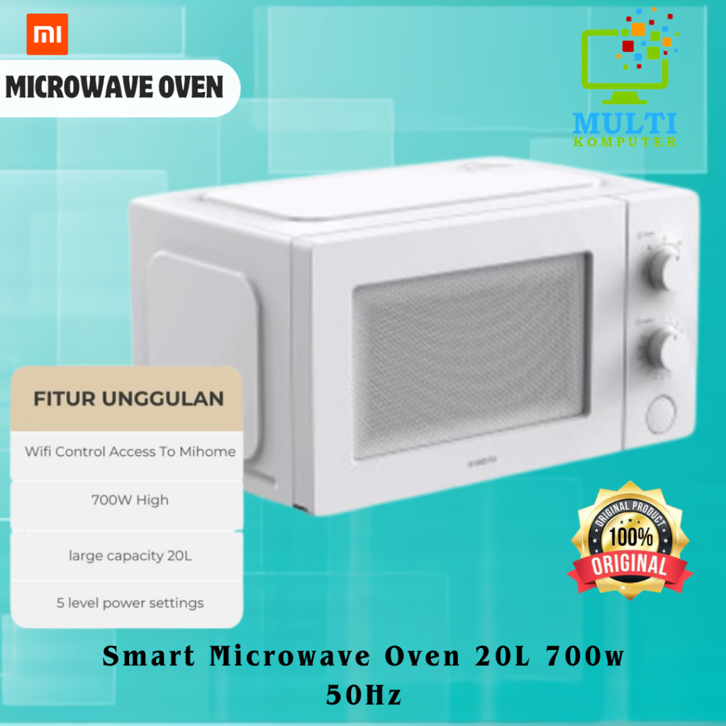 Jual Xiaomi Mi Microwave Oven Smart Microwave Oven 20L 700w 50Hz ...