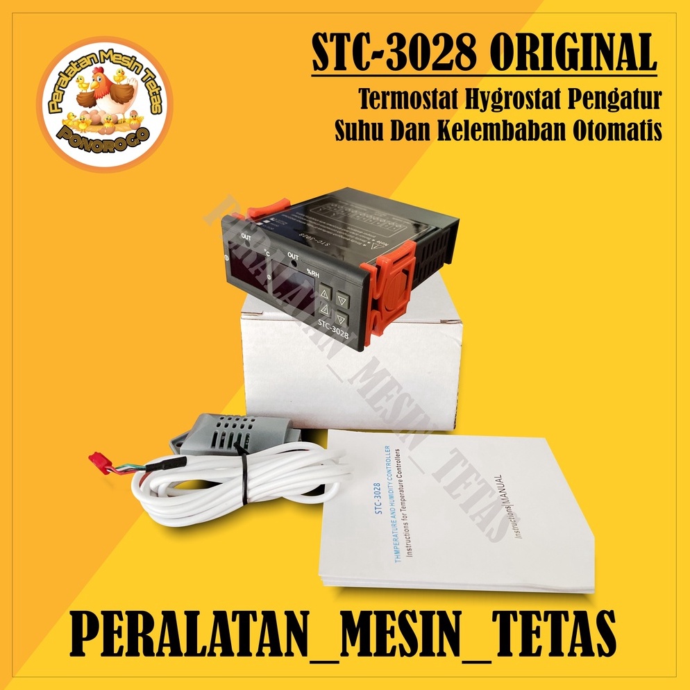 Jual ART G2B2 ORIGINAL STC 328 Termohygrostat 22V Termostat Hygrostat ...
