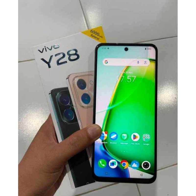 Jual VIVO Y28 8+8/128 BERGARANSI 1TAHUN | Shopee Indonesia