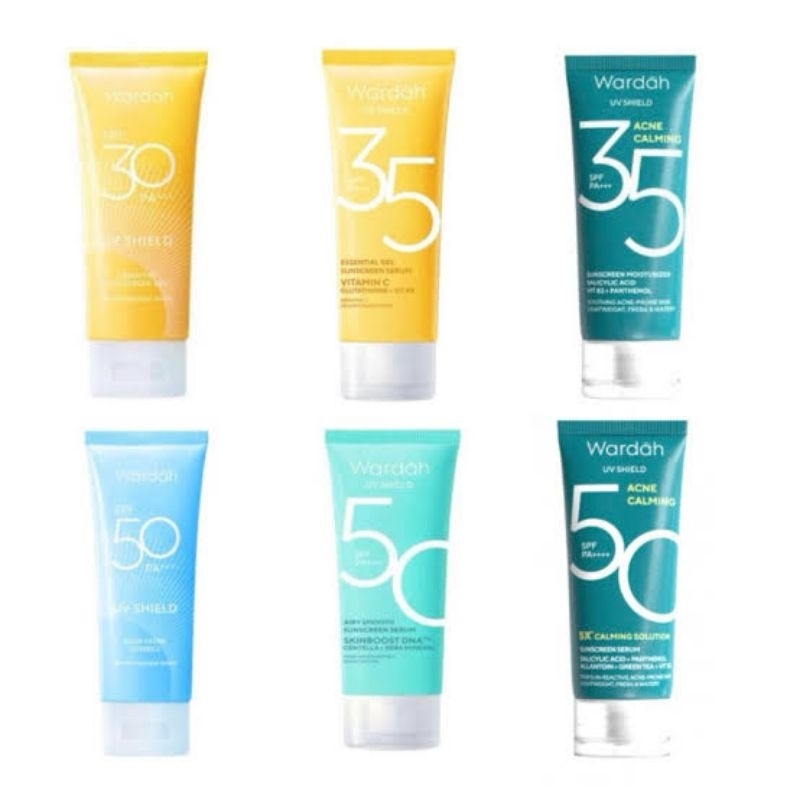 Jual WARDAH UV SHIELD SUNSCREEN GEL SPF 35 & SPF 50 25ml| 35 ml|40 ml ...