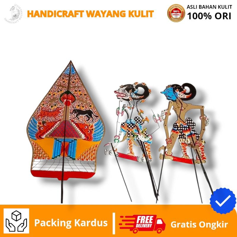 Jual HANDICRAFT WAYANG KULIT | Wayang kulit isi 3 GUNUNGAN ANOMAN ...