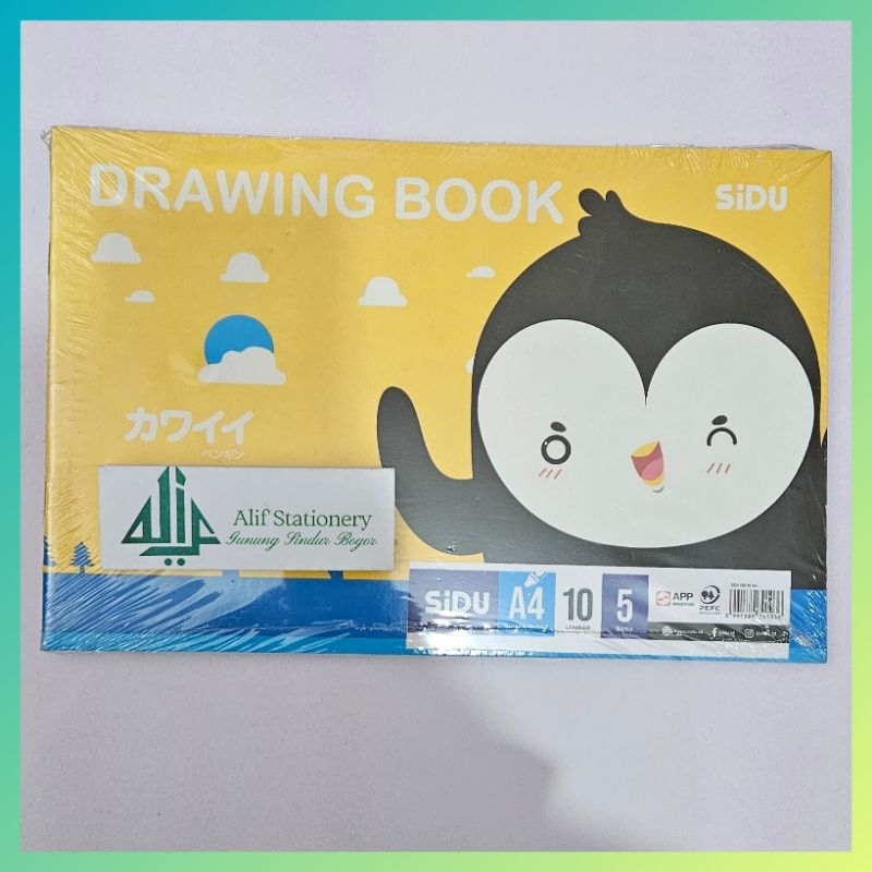 Jual Buku Gambar Drawing Book Sidu Ukuran A4 (1 pak isi 5 Buku) Random ...