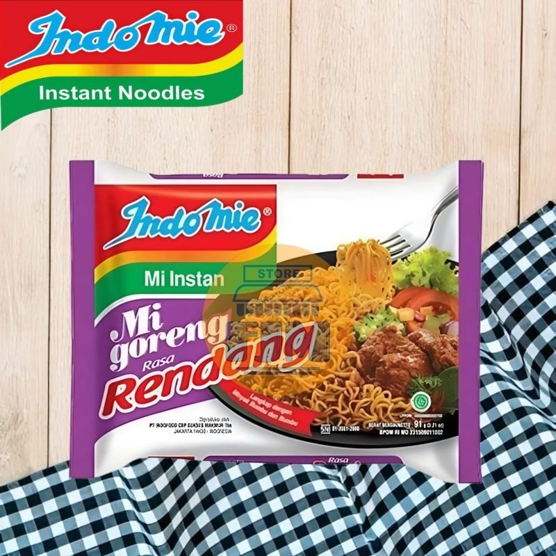 Jual Indomie goreng rasa rendang | Shopee Indonesia
