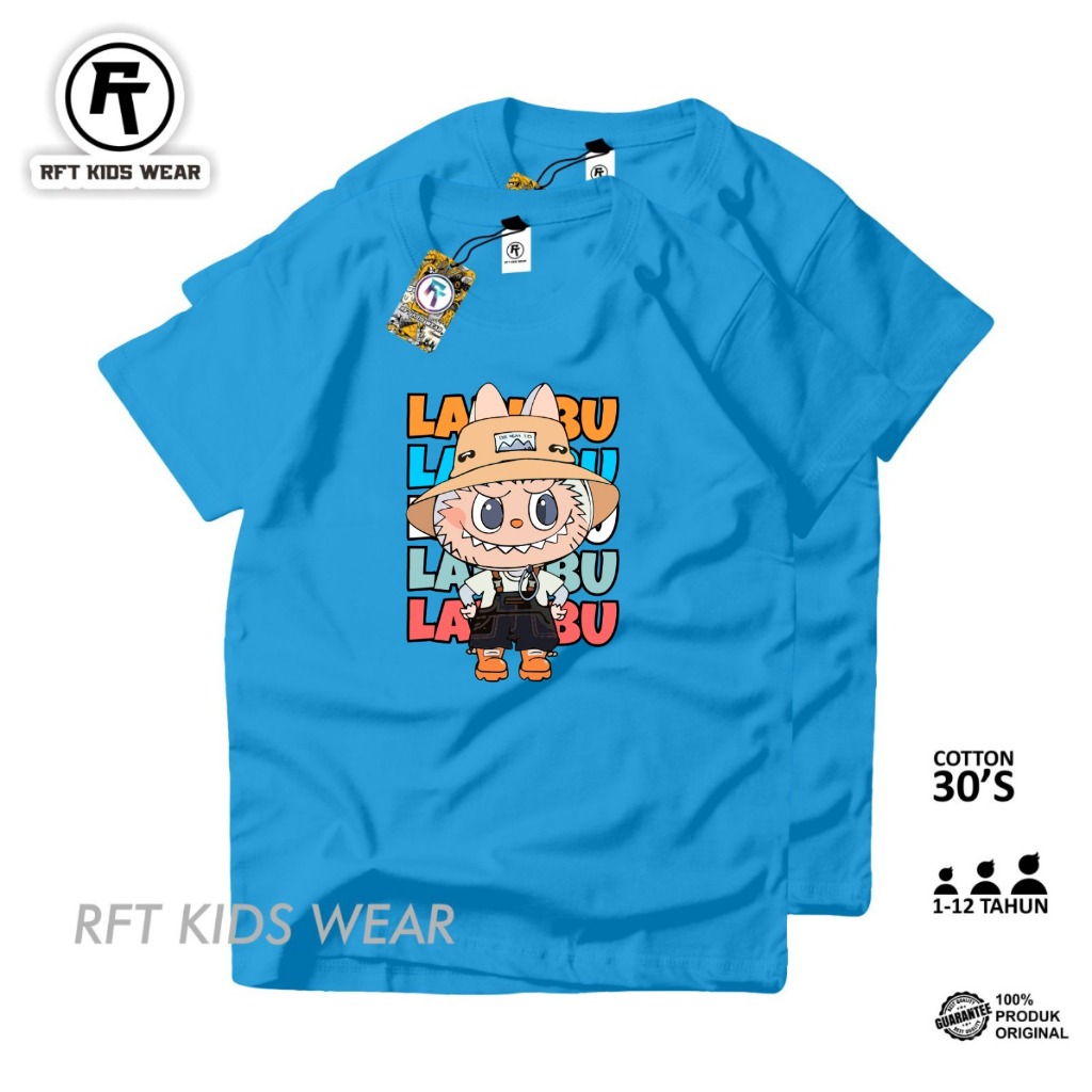 Jual Baju kaos Anak Labubu Laki Laki Perempuan RFT KIDS WEAR Bahan ...