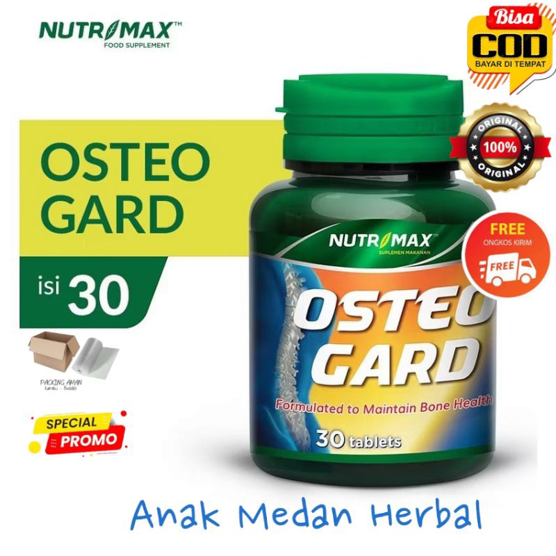 Jual Nutrimax Osteogard Kalsium Tulang Osteoporosis Kesehatan Gigi Kuku ...