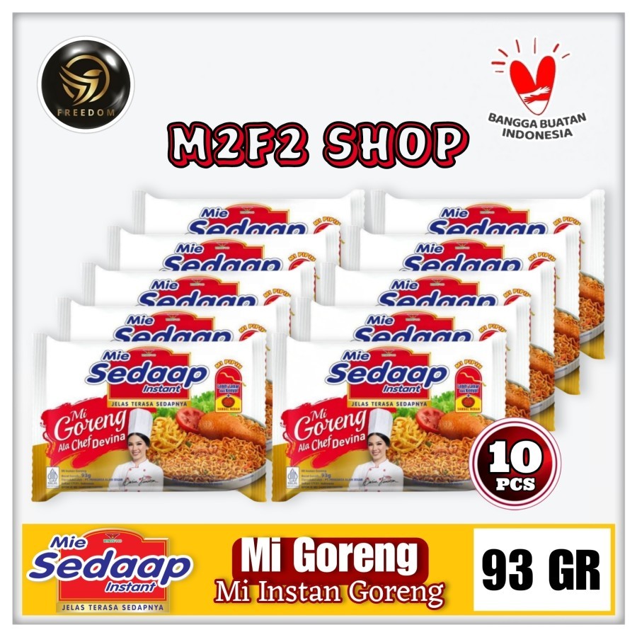 Jual Mie Sedaap Instant Mi Goreng Ala Chef Devina | Bag - 93 gr ...