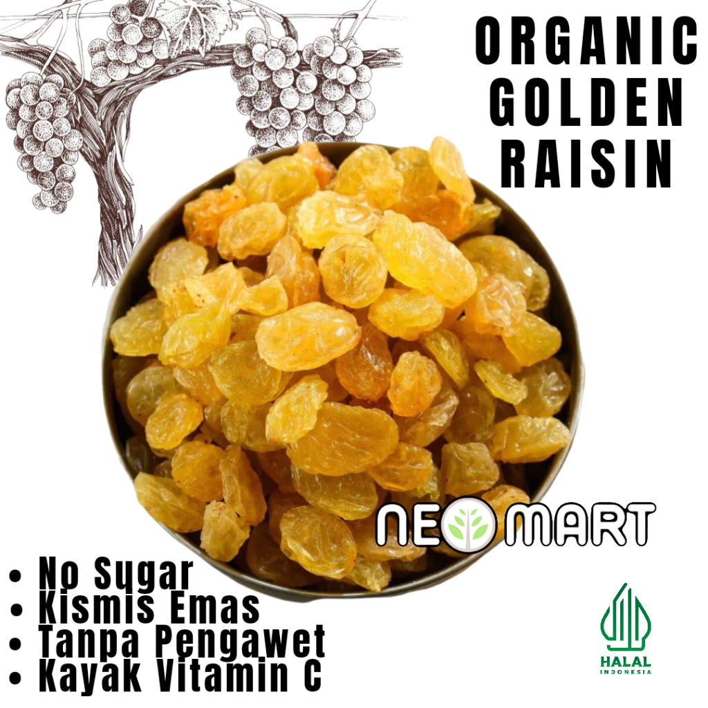 Jual Kismis Raisin 100gr / Anggur Kering tanpa biji | Shopee Indonesia