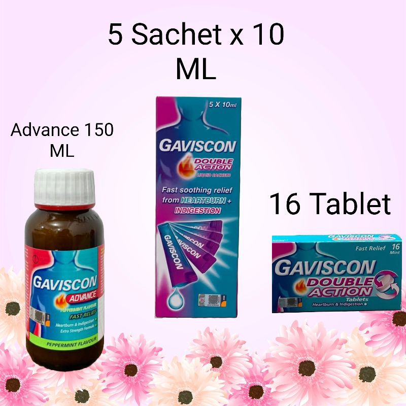 Jual Gaviscon Double Action / Gaviscon Advance | Shopee Indonesia