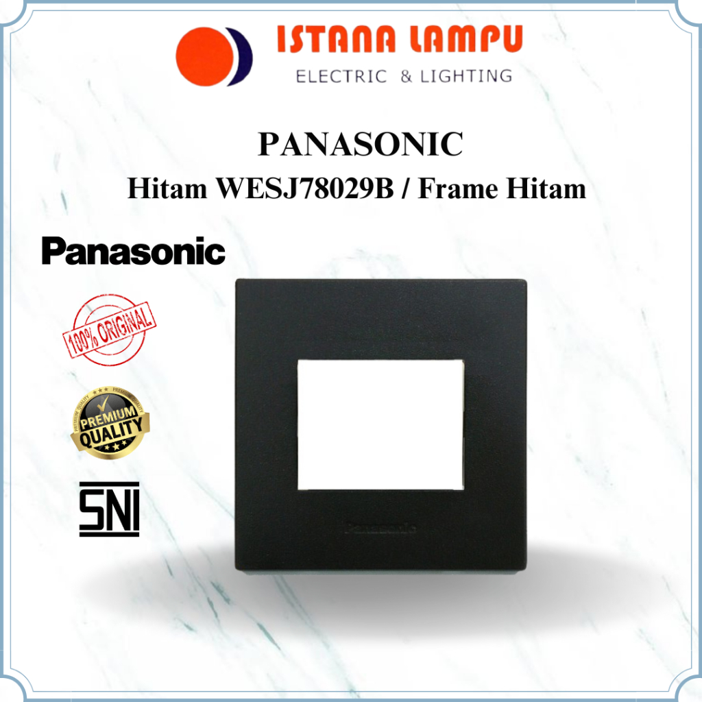 Jual PANASONIC Frame WESJ78029 BK / Hitam | Shopee Indonesia