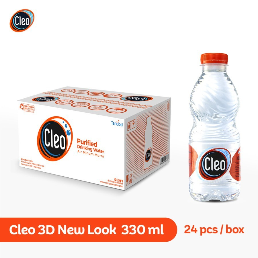 Jual Cleo 330ml Isi 24 botol | Shopee Indonesia