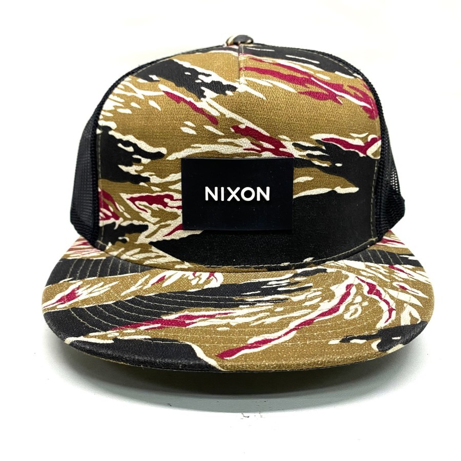 Jual NIXON HAT C2167819 TEAM TRUCKER CAMO | Shopee Indonesia