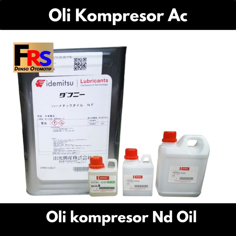 Jual Oli Kompresor AC MOBIL ND OIL 8 Hfc 134A Oli Compressor Denso ...