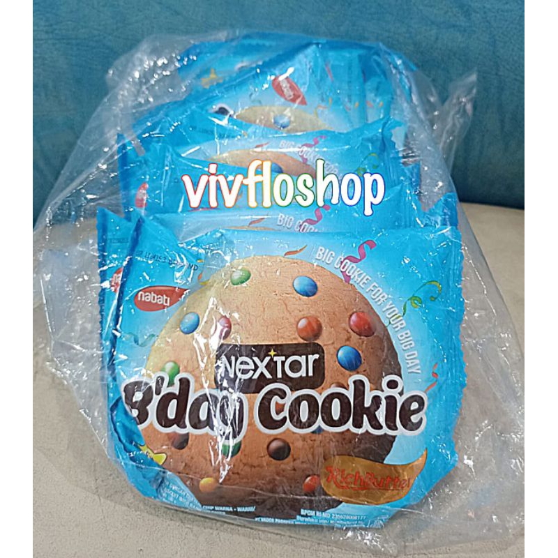 Jual Biskuit Nextar B'day Cookies / Birthday Cookies (isi 10) | Shopee ...