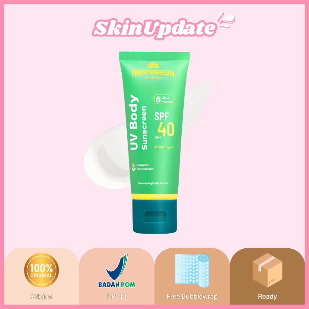 Jual AMATERASUN UV Body Sunscreen SPF 40 PA++ (Sunscreen Sunblock Tubuh ...