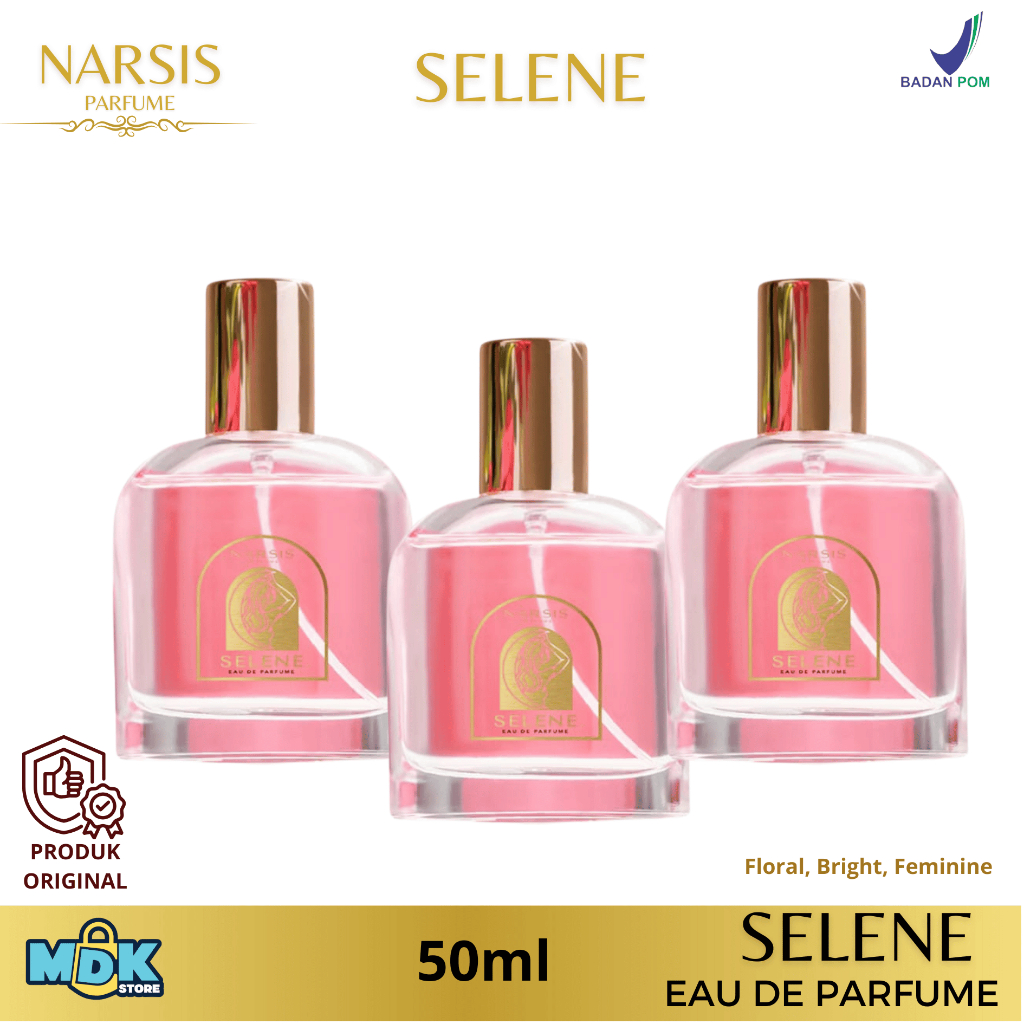 Jual NARSIS SELENE Eau De Parfume | Parfum Elegant 50ml Original ...