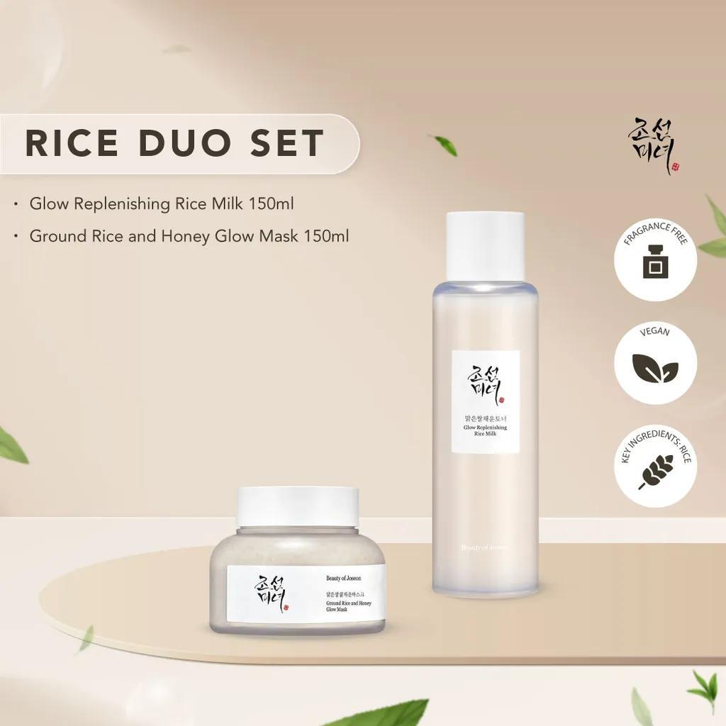 Jual Beauty of Joseon Rice Duo Set [Ground Rice and Honey Glow Mask ...