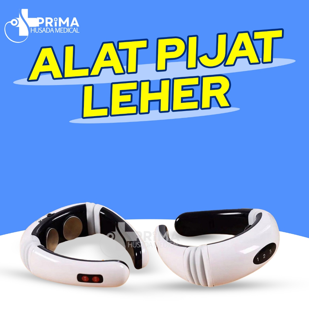 Jual Alat Pijat Elektrik Terapi Leher Anti Pegal / Alat Terapi Pijat Leher Pegal Capek Getar ...