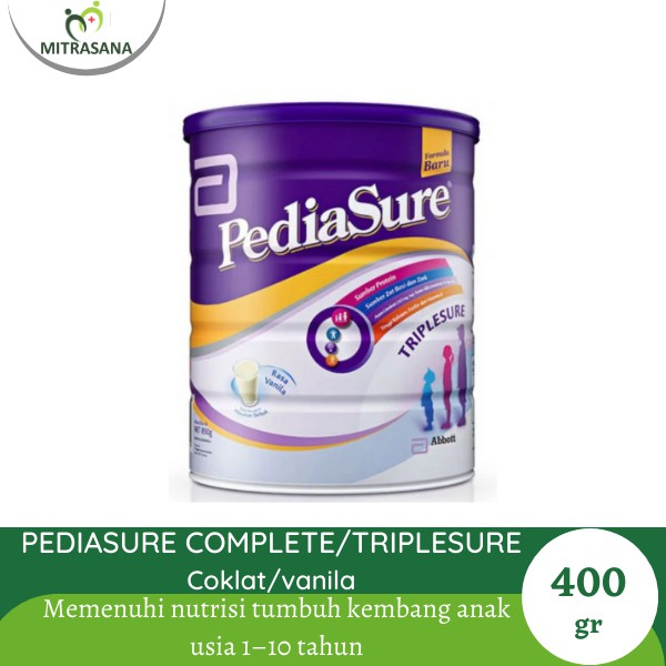 Jual Pediasure Complete Vanilla Coklat 400gr | Shopee Indonesia