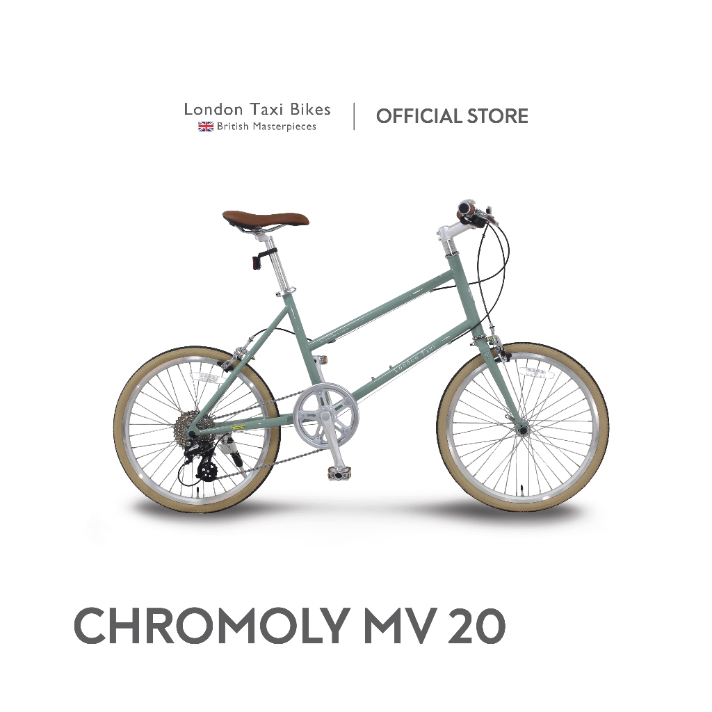 Jual London Taxi CHROMOLY MINIVELO BIKE 20 - Jade / Sepeda Mini Velo 20 ...