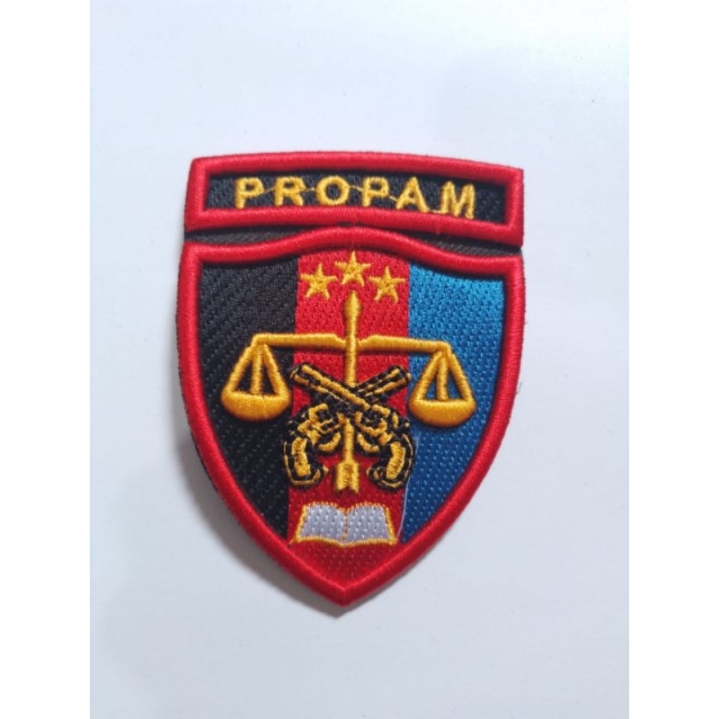 Jual LOGO PROPAM BORDIR TIMBUL 3D/ATRIBUT POLRI BORDIR | Shopee Indonesia
