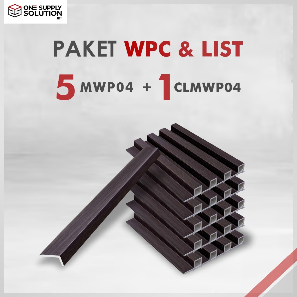 Jual PAKET FREE LIS WALLPANEL 2,95 METER WPC 5 FREE 1 LIST / COMBO ...