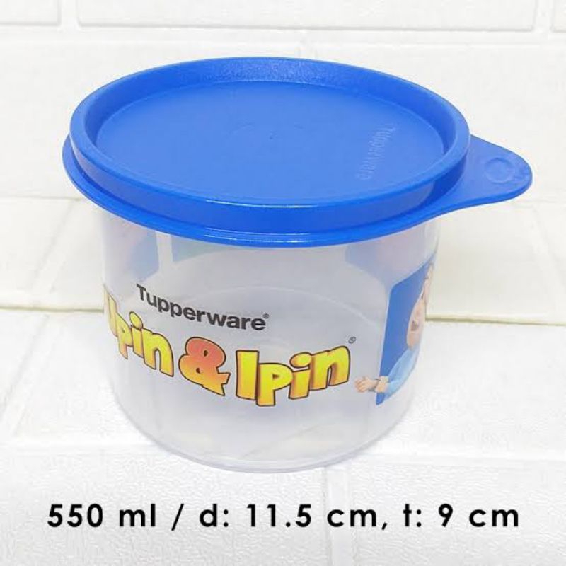 Jual upin ipin canister ECER (1) 550ml tupperware/ toples snack | Shopee Indonesia