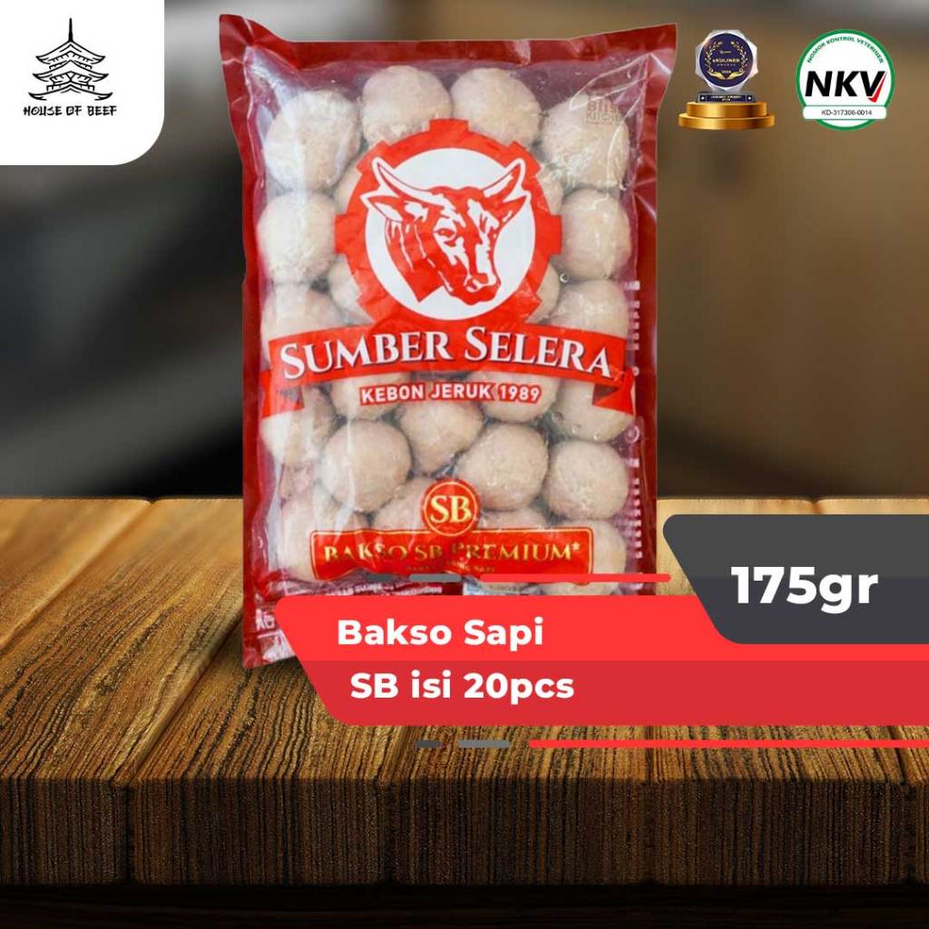 Jual Bakso Daging Sapi "SB" Daging Super Isi 20pcs Uk. 170 GR | Shopee ...