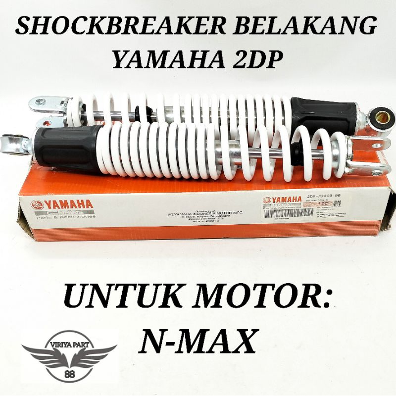Jual SHOCKBREAKER BELAKANG YAMAHA 2DP N MAX PUTIH KUALITAS ORIGINAL ...