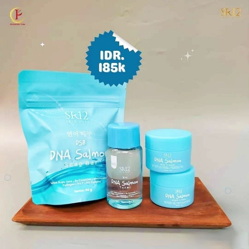 Jual Paket DNA Salmon Sr12 - Paket Wajah Glowing BPOM Original | Shopee Indonesia