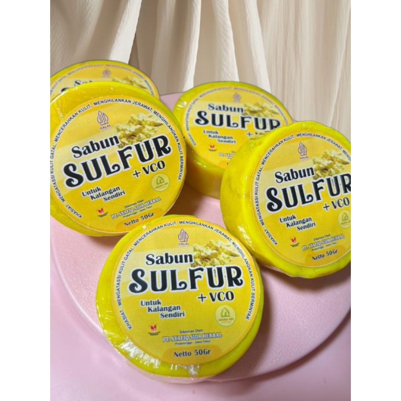 Jual sabun gatal panu kadas kurap sulfur belerang mengatasi segala ...